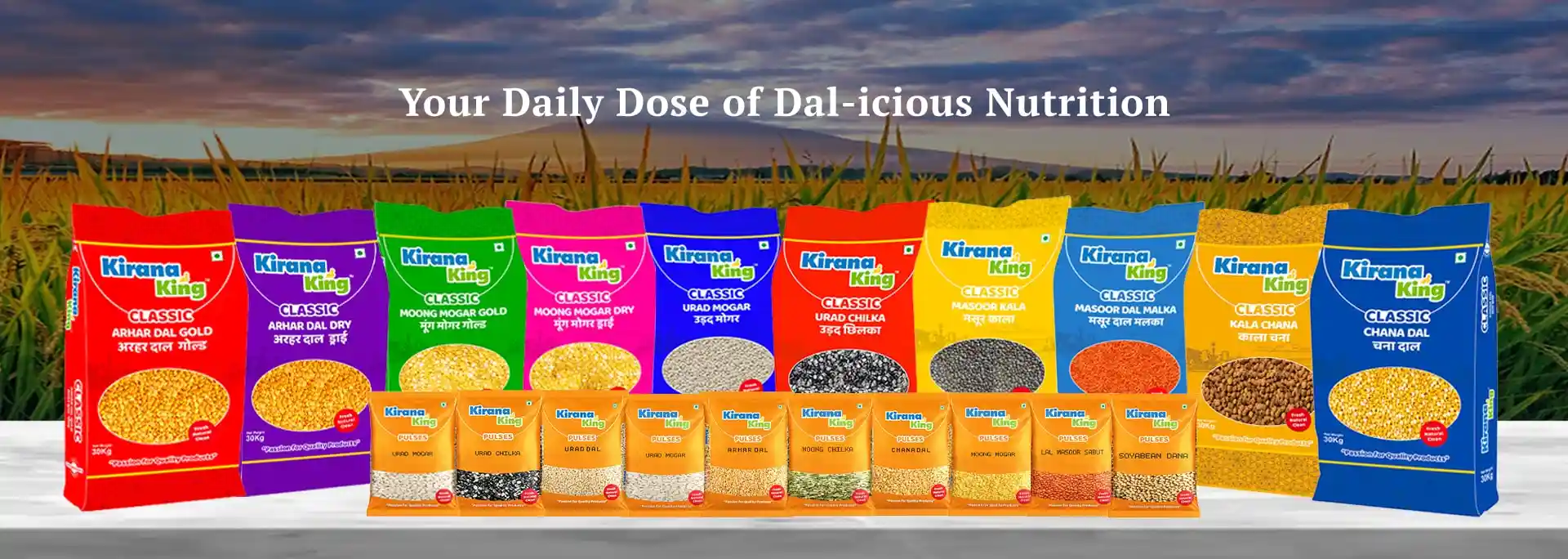 Premium Pulses Brand | Staple Pulses & Best Quality Dal - Kirana King